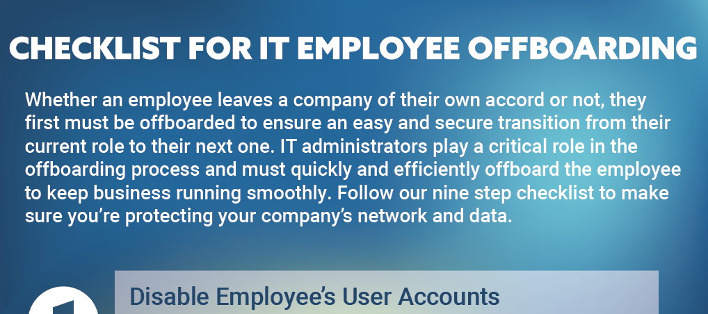 Checklist for IT Employee Offboarding - Montra Technologies